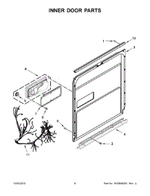 KDFE104DWH0 KitchenAid Dishwasher Parts & Free Repair Help ...