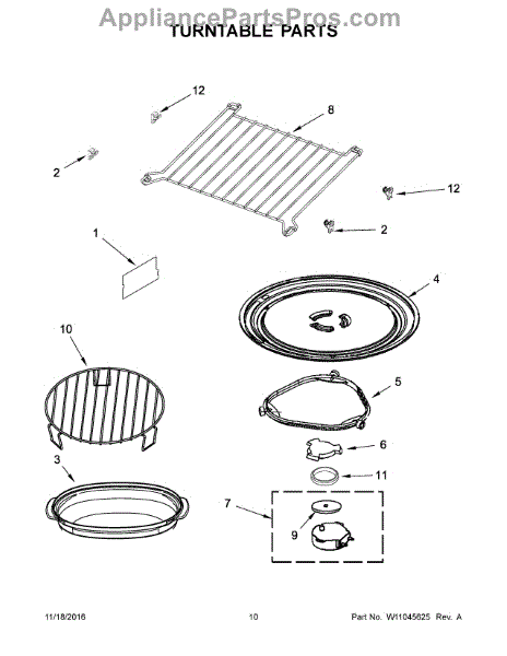 Whirlpool W11197783 Waveguide (AP6327301) - AppliancePartsPros.com