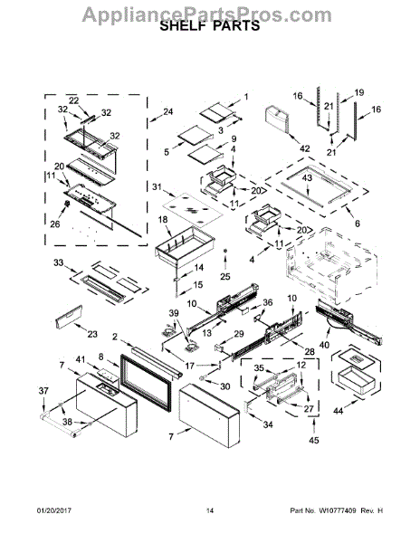 Whirlpool W10815669 Door (AP5988493) - AppliancePartsPros.com