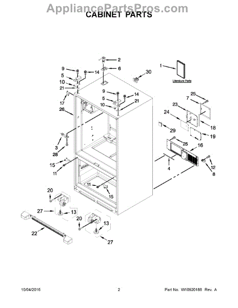 W11035752 Refrigerator Control Board | Genuine Whirlpool OEM In Stock