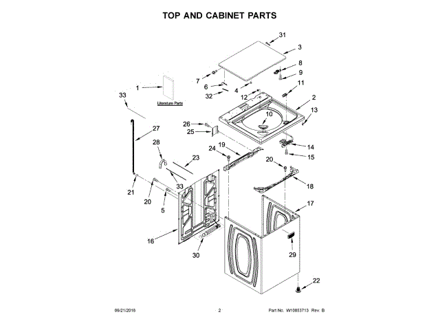 W11307244 Lid Lock Assembly | Genuine Whirlpool OEM In Stock