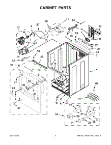 WGD8000DW3 Whirlpool Laundry Center Parts & Free Repair Help ...