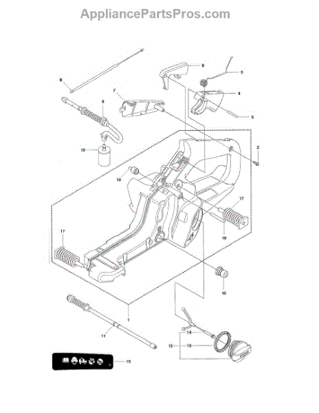 Husqvarna 591375401 Fuel Filter Kit (AP6861259) - AppliancePartsPros.com