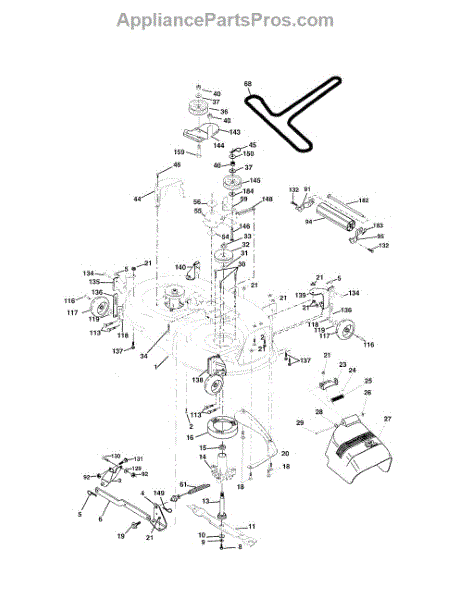 532137646 Mandrel Kit W/Nut | Genuine Husqvarna OEM In Stock