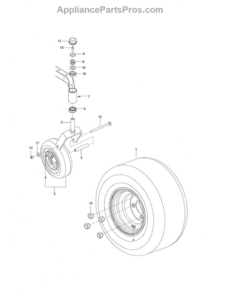576601501 Rhsnb 1/2-13 X 7.5 | Genuine Husqvarna OEM In Stock