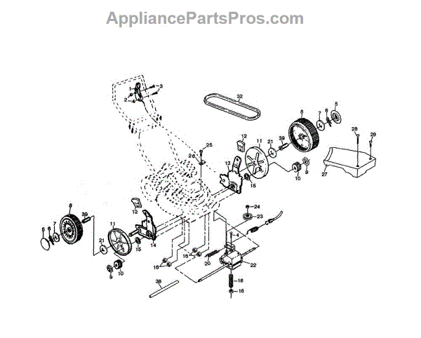 581840401 Dust Wheel Cover | Genuine Husqvarna OEM In Stock
