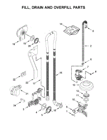 Kitchenaid KDTM404EBS3 Dishwasher Parts | Diagrams & OEM Fast Ship