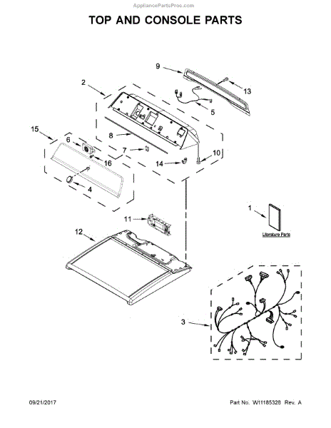 W11158457 Overlay | Genuine Whirlpool OEM In Stock