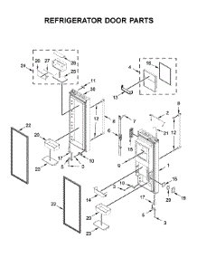 KRFC704FSS01 KitchenAid Bottom-Mount Refrigerator Parts & Free Repair ...