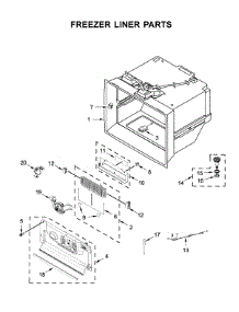 KRFC704FSS01 KitchenAid Bottom-Mount Refrigerator Parts & Free Repair ...