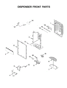 KRFC704FSS01 KitchenAid Bottom-Mount Refrigerator Parts & Free Repair ...
