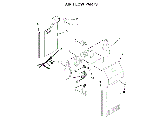 W11545823 Wire Harness | Genuine Whirlpool OEM In Stock