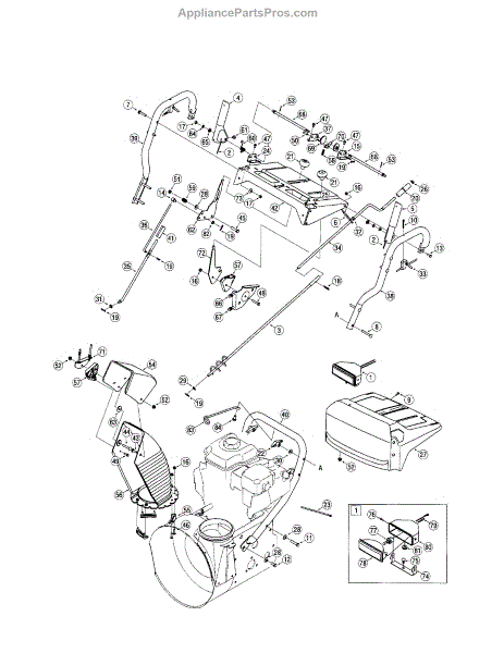 684-0102A-4044 Panel Asm:Handle | Genuine Mtd OEM In Stock