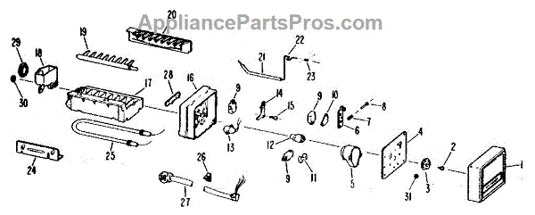 WR30X30972 Icemaker | Genuine Ge OEM In Stock