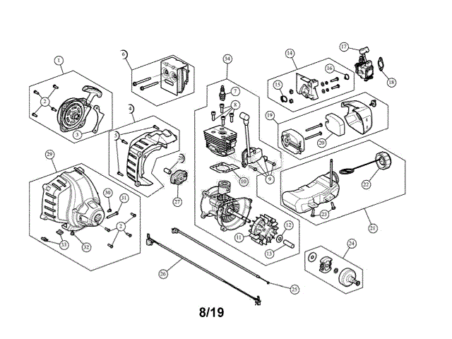 753-08666 Short Block 27Cc | Genuine Mtd OEM In Stock