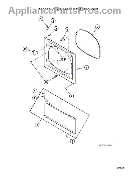 D510177 Door Catch Assembly | Genuine Speedqueen OEM In Stock