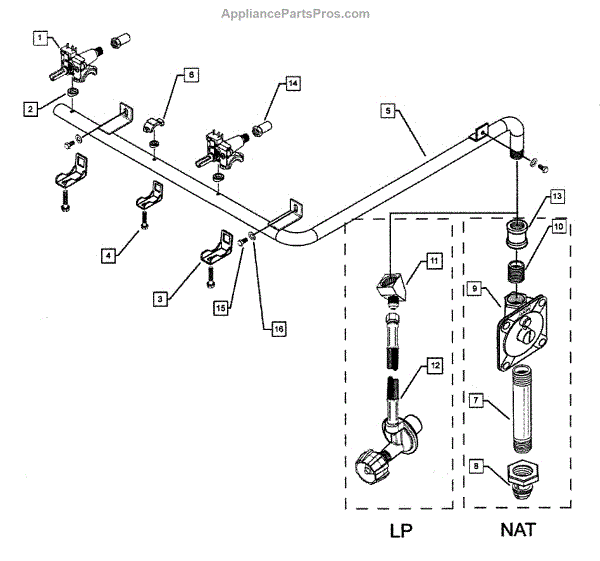 212138P Coupling 1/2 Npt Blk (Pkd) | Genuine Fisher & Paykel OEM In Stock