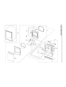 DVE52A5500V/A3-00 Samsung Dryer Parts & Free Repair Help ...