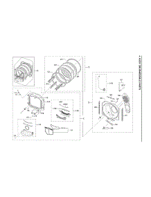 DVE52A5500V/A3-00 Samsung Dryer Parts & Free Repair Help ...