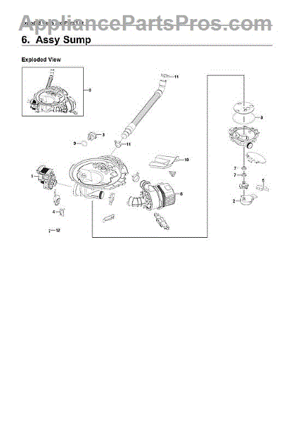 DD82-01314A Circulation Pump Motor | Genuine Samsung OEM In Stock
