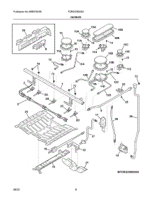 FCRG3083ASA Frigidaire Gas Range Parts & Free Repair Help ...