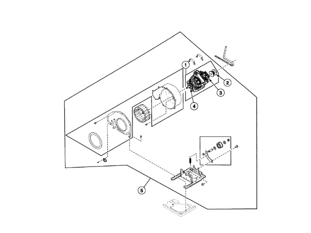 D511629P Drive Motor And Pulley Assembly (120V, 60Hz) | Genuine ...