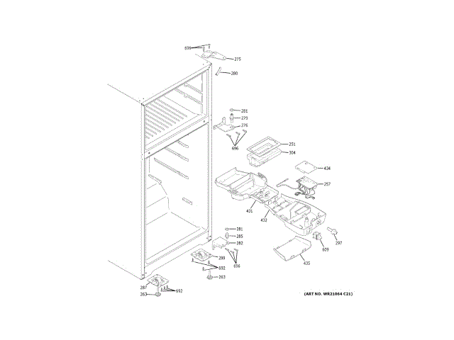 WR02X31088 Front Control Housing (Console Panel) | Genuine Ge OEM In Stock