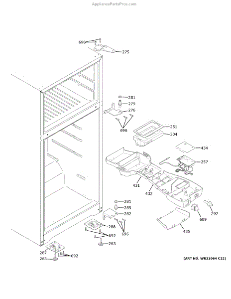 GE WR55X43825 Refrigerator Main Control Board (AP7214944 ...