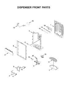 KRFC704FPS03 KitchenAid Bottom-Mount Refrigerator Parts & Free Repair ...