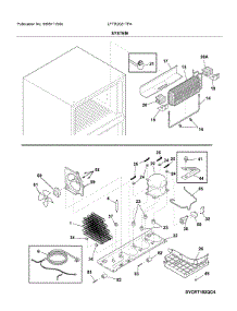 Frigidaire LFTR2021TFA Top-Mount Refrigerator Parts | Diagrams & OEM ...