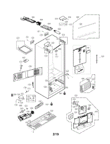 LFXS26596S/00 LG Bottom-Mount Refrigerator Parts & Free Repair Help ...