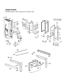 LFXS26596S/04 LG Bottom-Mount Refrigerator Parts & Free Repair Help ...