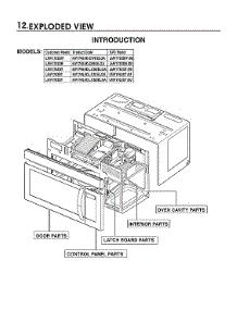LMV1764ST/00 LG Microwave/hood Combo Parts & Free Repair Help ...