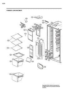 LSXS26386S/02 LG Side-By-Side Refrigerator Parts & Free Repair Help ...