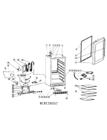 MCBC58DST Vissani Wine & Beverage Cooler Parts & Free Repair Help ...