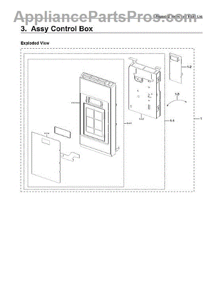 DE92-04327A Control Board Assembly For Microwave Hood Combo | Genuine ...