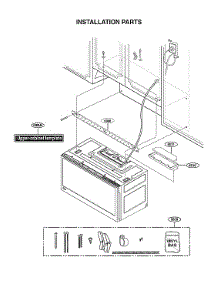 MVEL2033F/00 LG Microwave/hood Combo Parts & Free Repair Help ...