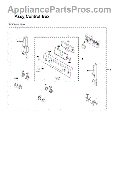 DE07-00129A Range Led Display | Genuine Samsung OEM In Stock