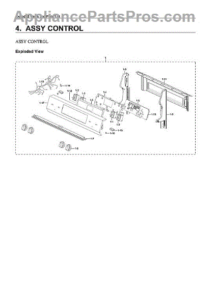 DG94-03952X Control Box Module Assembly For Electric Ranges | Genuine ...