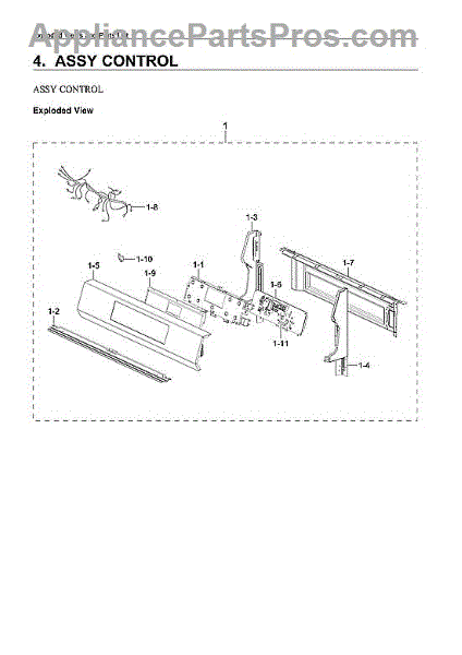 DG94-03952K Gas Range Control Box Module Assembly | Genuine Samsung OEM ...