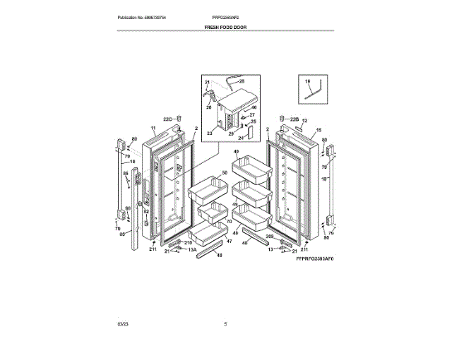 5304530965 Nozzle | Genuine Frigidaire OEM In Stock