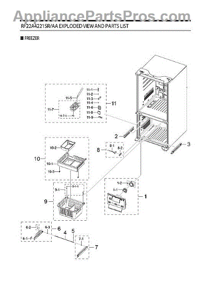 DA31-00334C Refrigerator Evaporator Fan Motor | Genuine Samsung OEM In ...