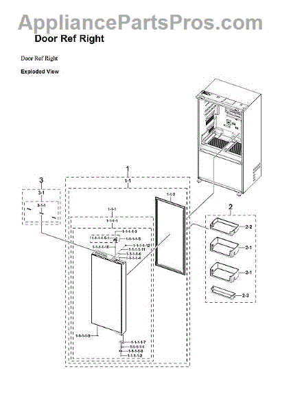 DA97-23268A Lower Guard Assembly For Bottom-Mount Refrigerator ...