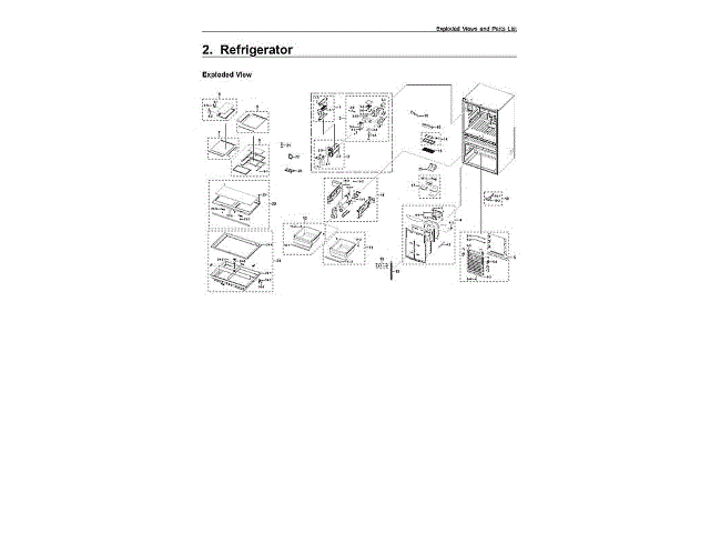 DA82-02870A Bottom-Mount Refrigerator Water Filter Assembly Case ...