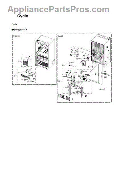 DA92-00795B Refrigerator Control Module Assembly | Genuine Samsung OEM ...