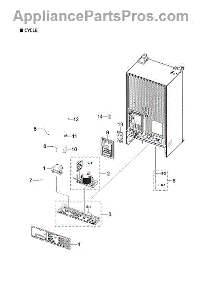 DA97-20814B Refrigerator Pipe Connector Assembly | Genuine Samsung OEM ...