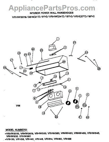 PV110008 Fluorescent Lamp | Genuine Viking OEM In Stock