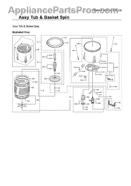 DC97-16984C Washer Clutch Module Assembly | Genuine Samsung OEM In Stock