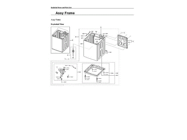 DC97-18682D Washer Drain Hose Assembly | Genuine Samsung OEM In Stock
