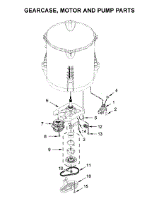 WTW5000DW3 Whirlpool Washer Parts & Free Repair Help - AppliancePartsPros